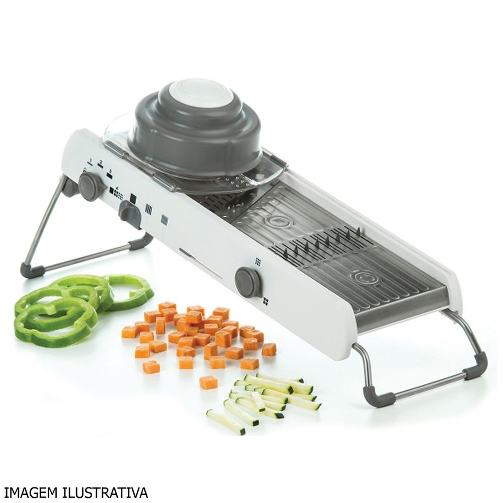 Mandolin Profissional Ajustável em Aço Inox Progressive - multibar