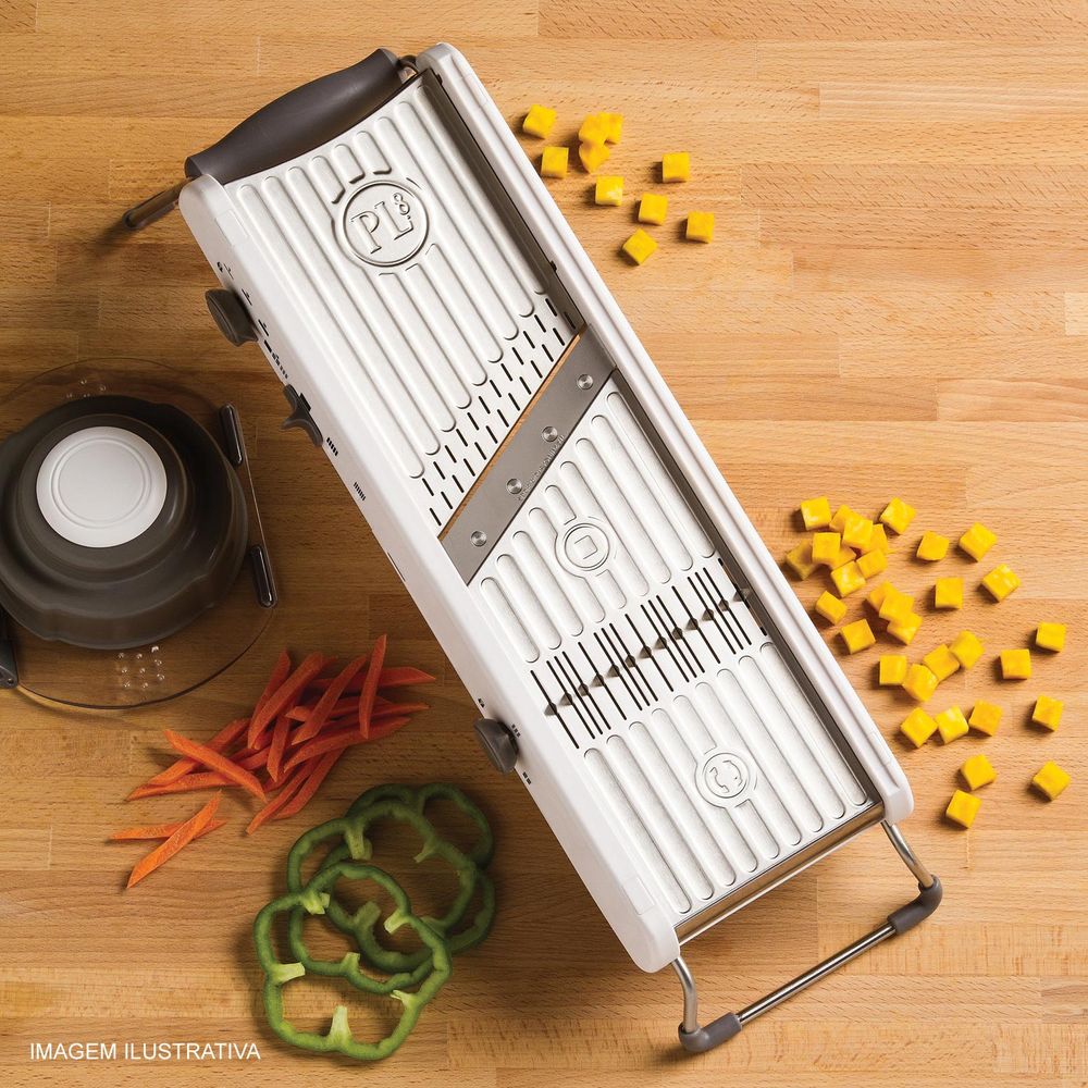 Mandolin Profissional Ajustável em Aço Inox Progressive - multibar