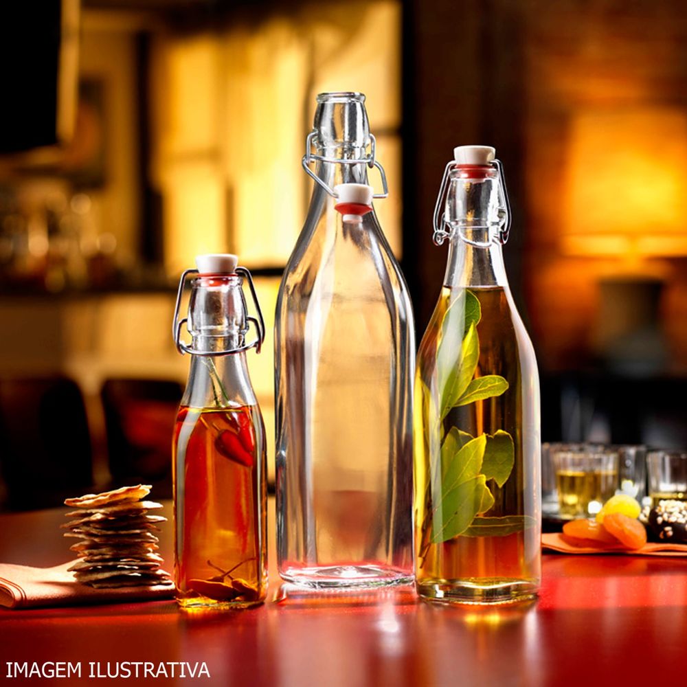 Garrafa para Água Swing com Tampa 1 Litro Globimport - multibar